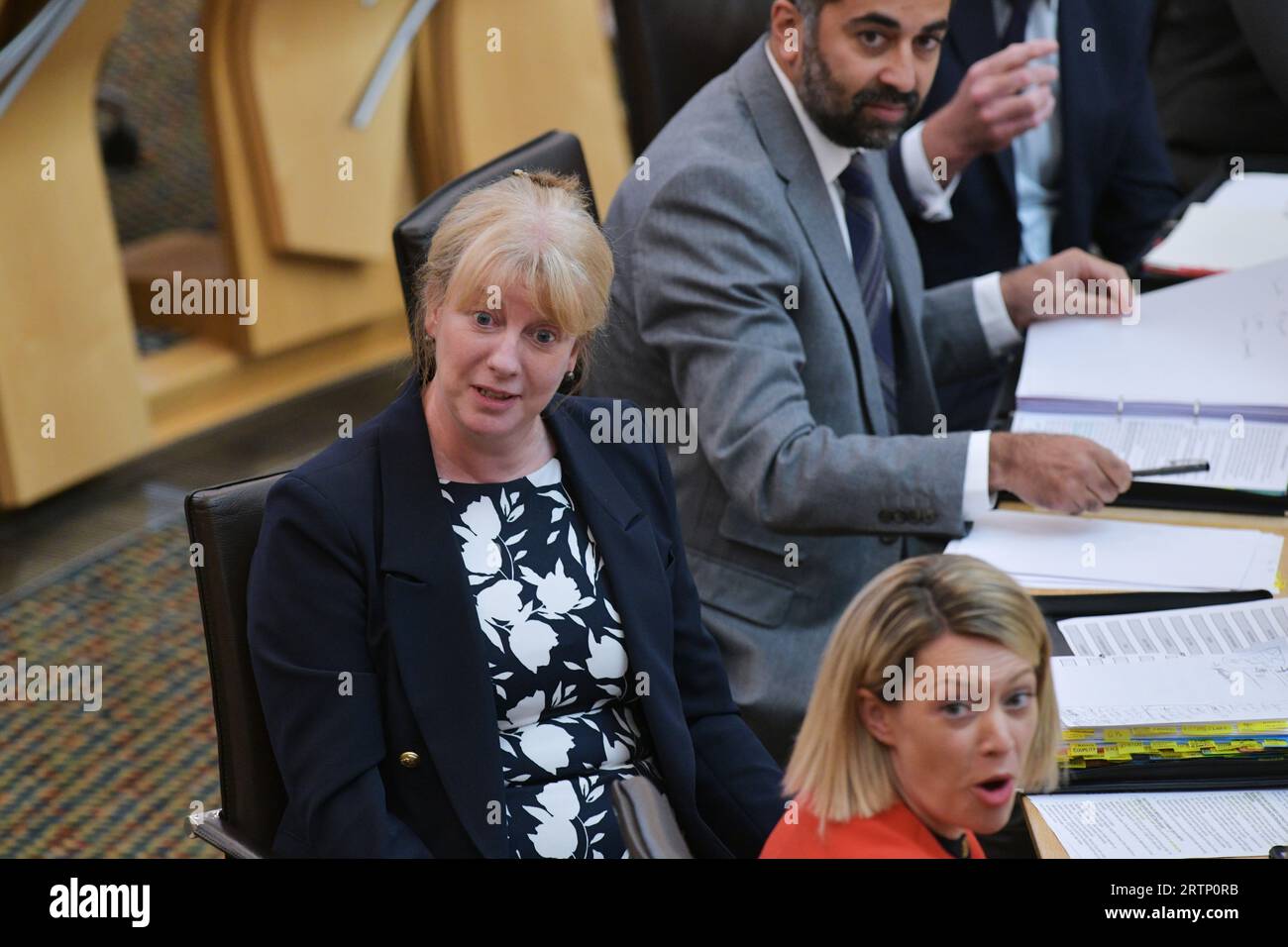 Edinburgh Scotland, UK 14 September 2023. Deputy First Minister and ...