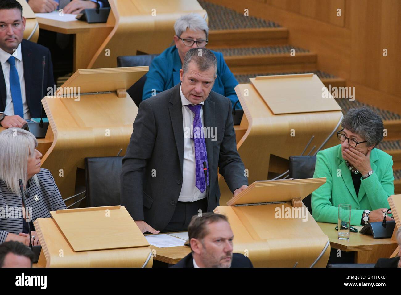 Edinburgh Scotland, UK 14 September 2023. Graham Simpson MSP Scottish ...