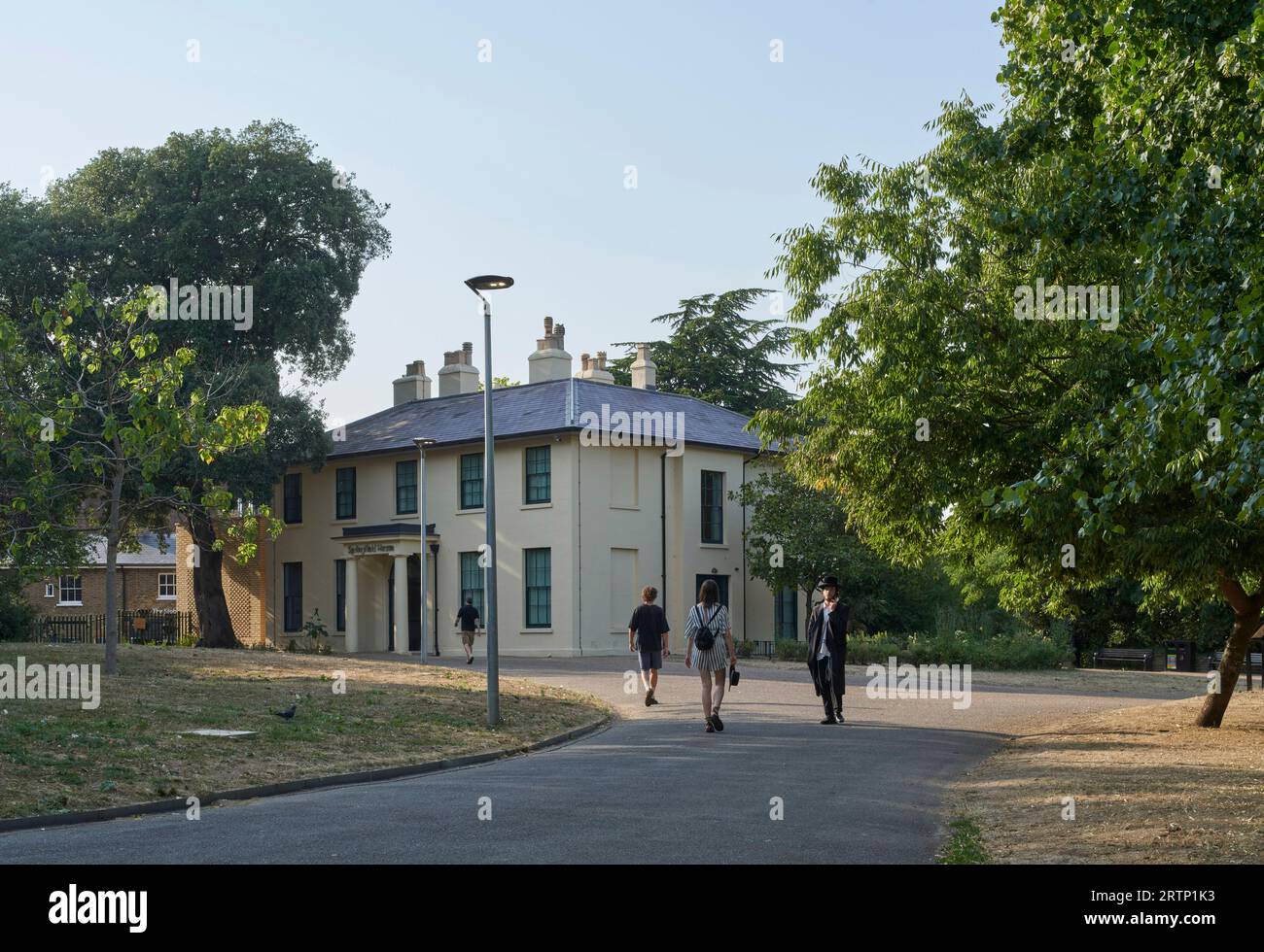Overall view of old building. Springfield Park, London, United Kingdom ...