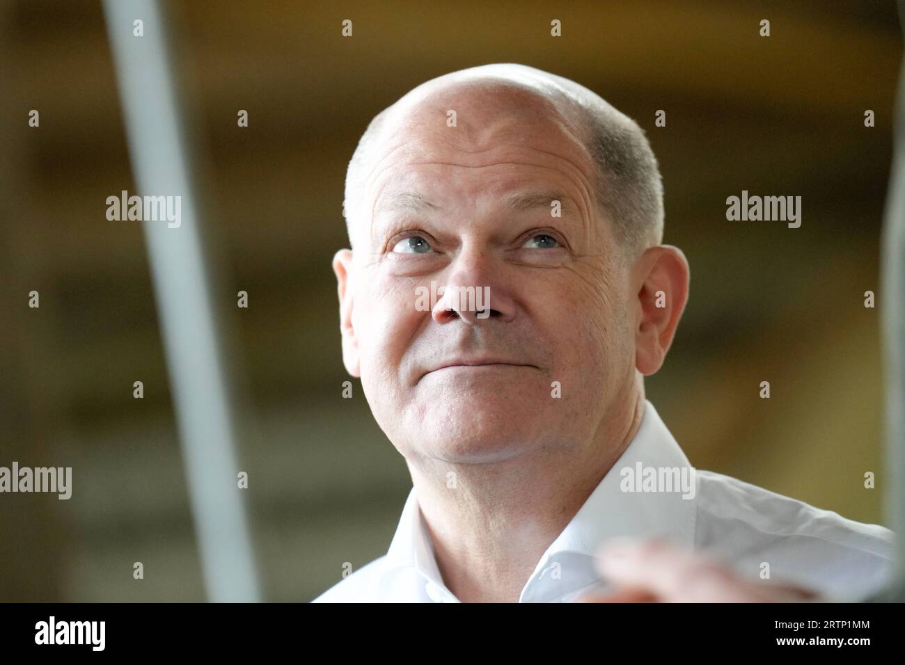 Bundeskanzler besucht Oekobauernhof Suendermann in Bremen Bundeskanzler ...
