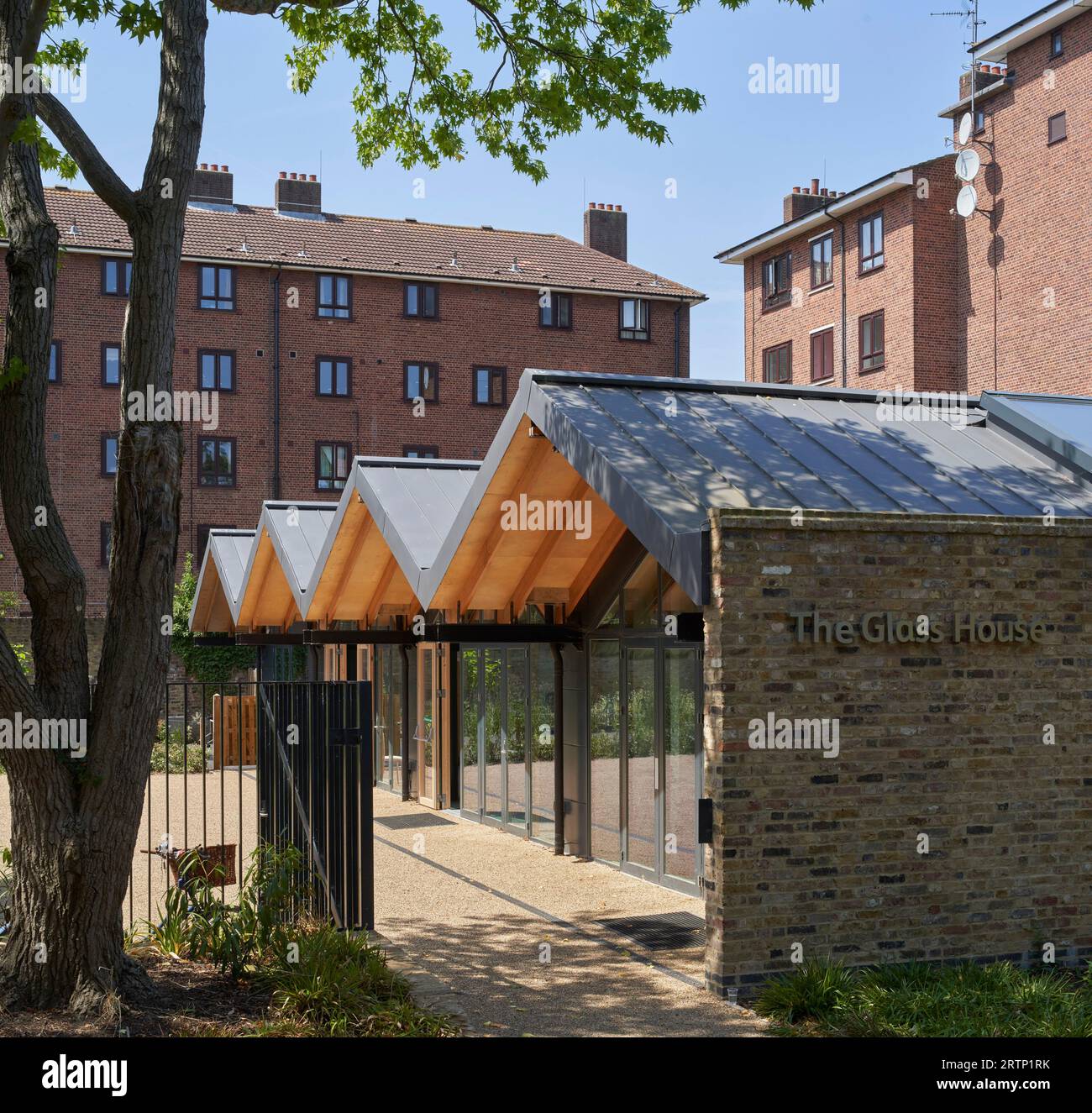 Overall view. Springfield Park, London, United Kingdom. Architect ...