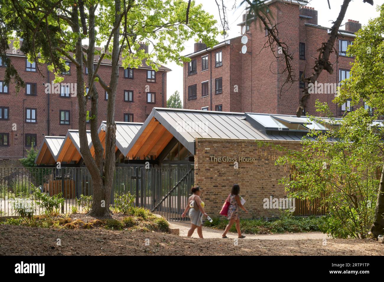 Overall view. Springfield Park, London, United Kingdom. Architect ...