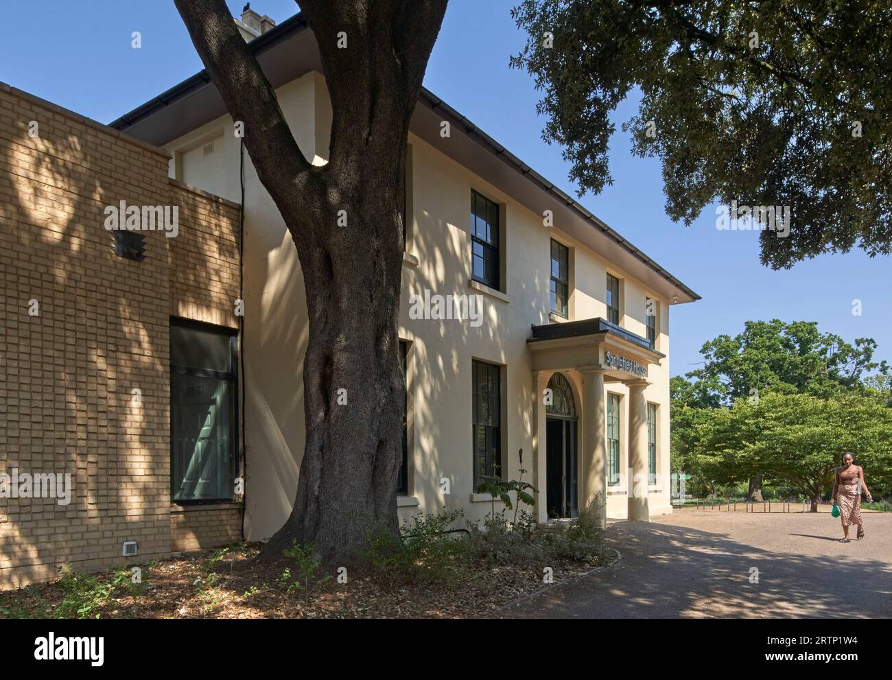 Main entrance. Springfield Park, London, United Kingdom. Architect ...