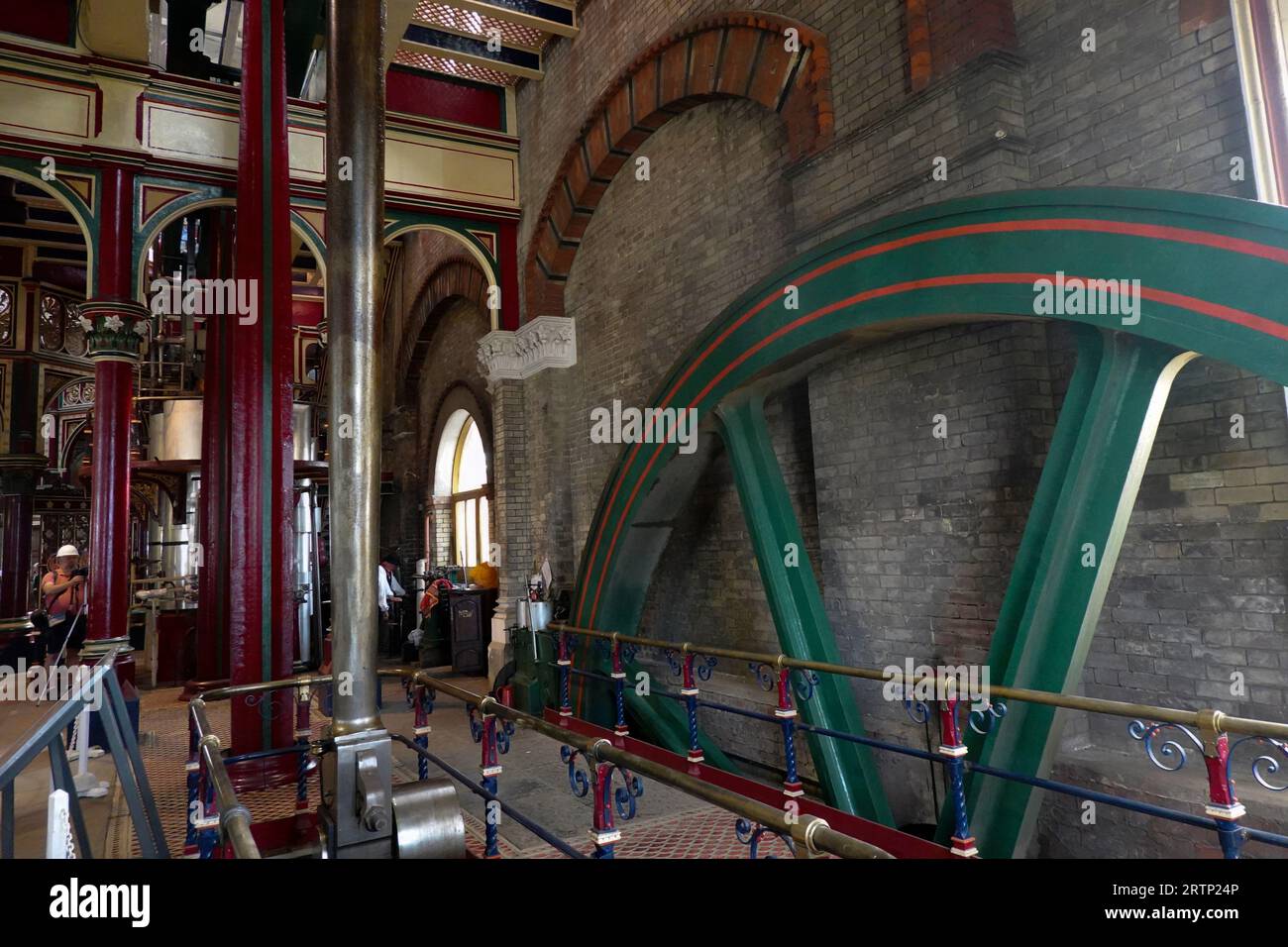 Crossness Pumping Station 'Prince Consort' Steam Beam Engine-1 Stock ...