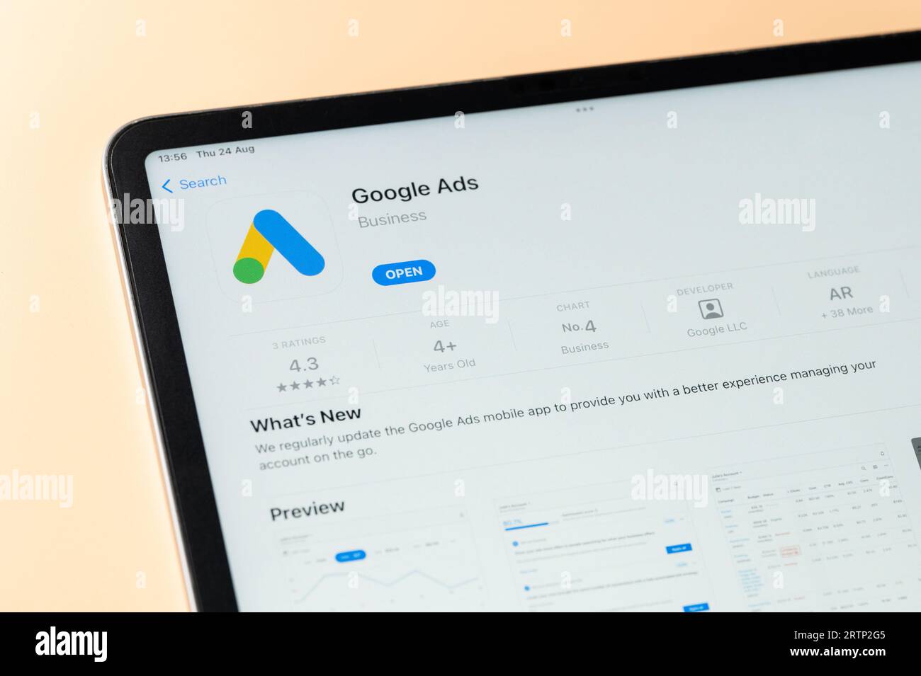 Google ads logo hi-res stock photography and images - Alamy