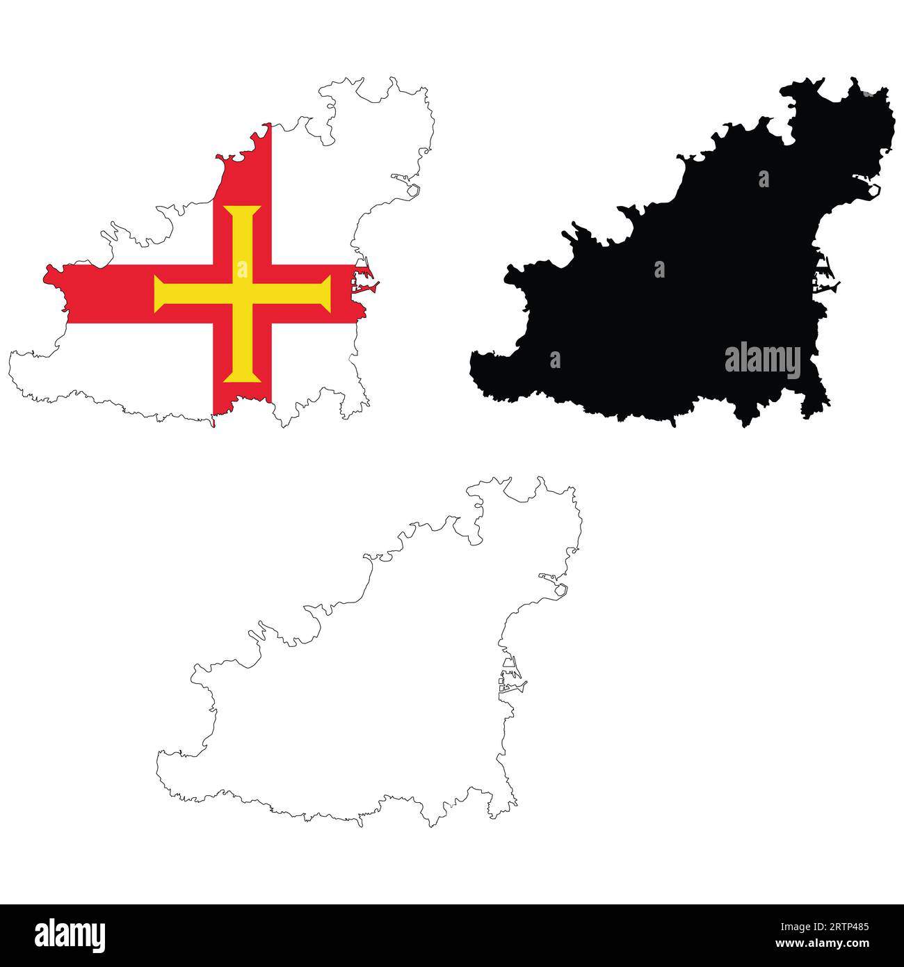 Guernsey flag svg hi-res stock photography and images - Alamy