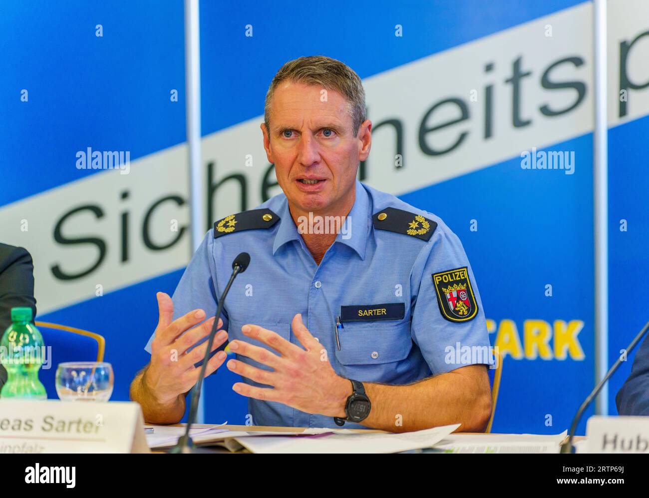 Ludwigshafen, Germany. 14th Sep, 2023. Andreas Sarter, Vice President ...
