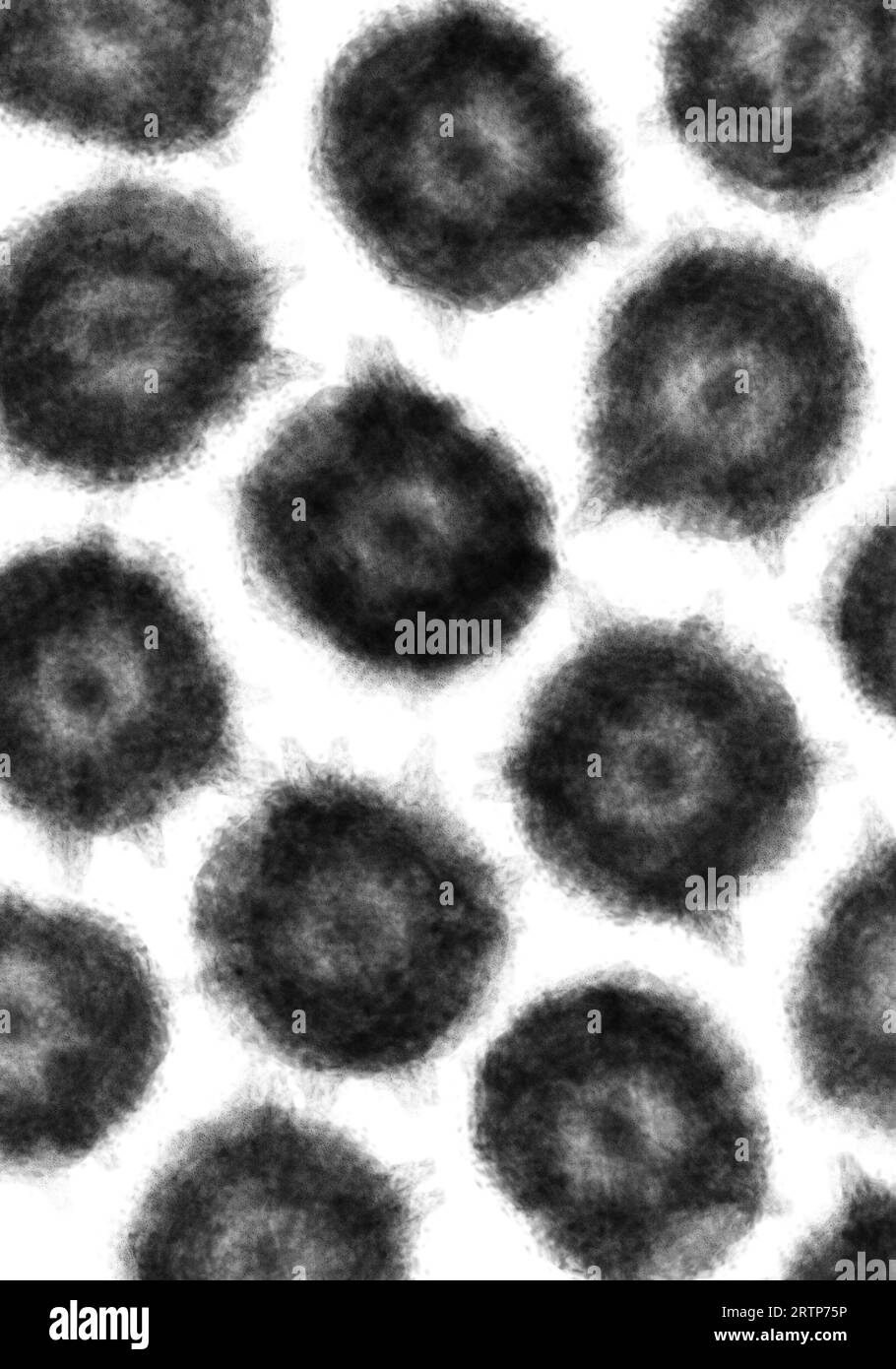 Black water color cloud pattern illustrator, cloud big dots pattern ...