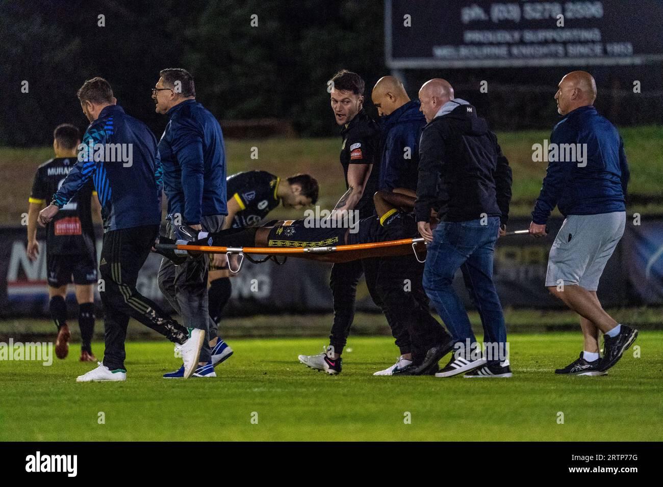 Sunshine North, Australia. 14 September, 2023. Medical staff taking ...