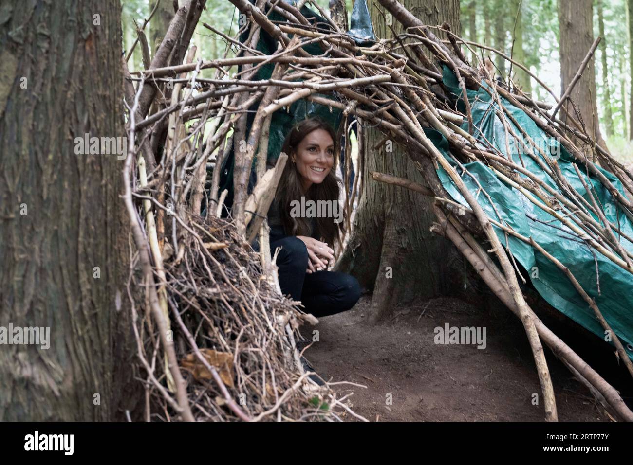 The Princess of Wales during a visit to Madley Primary School in ...