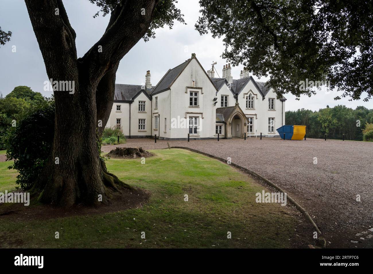 The empty Manor House in Loughgall County Armagh Northern Ireland UK ...