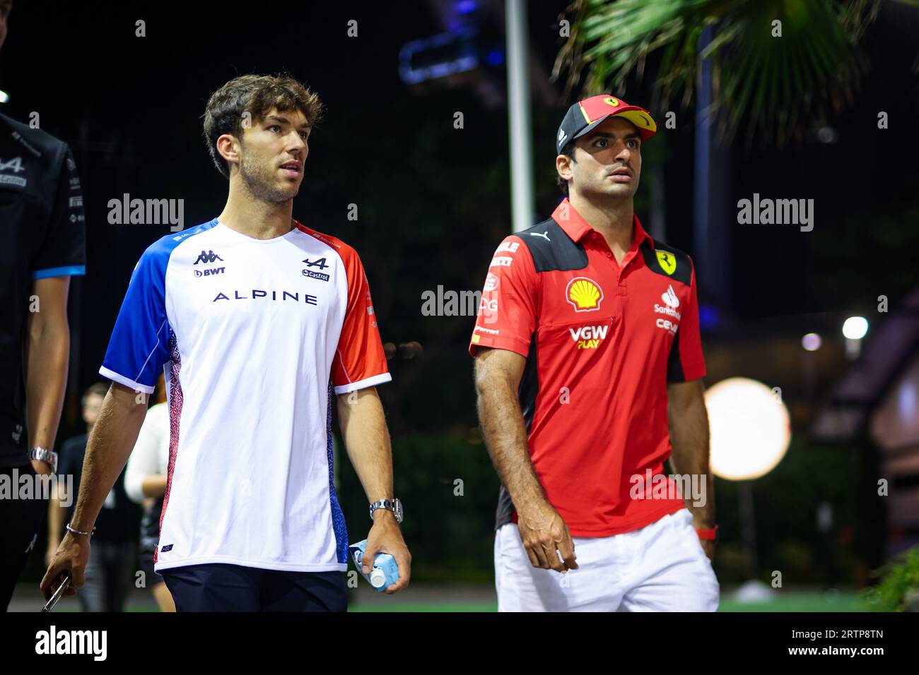 Singapore, Singapour. 14th Sep, 2023. GASLY Pierre (fra), Alpine F1 ...