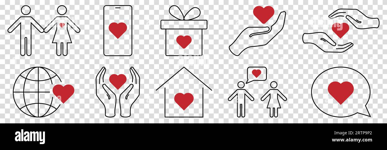 Partnership icons symbol friendship Stock Vector Images - Alamy