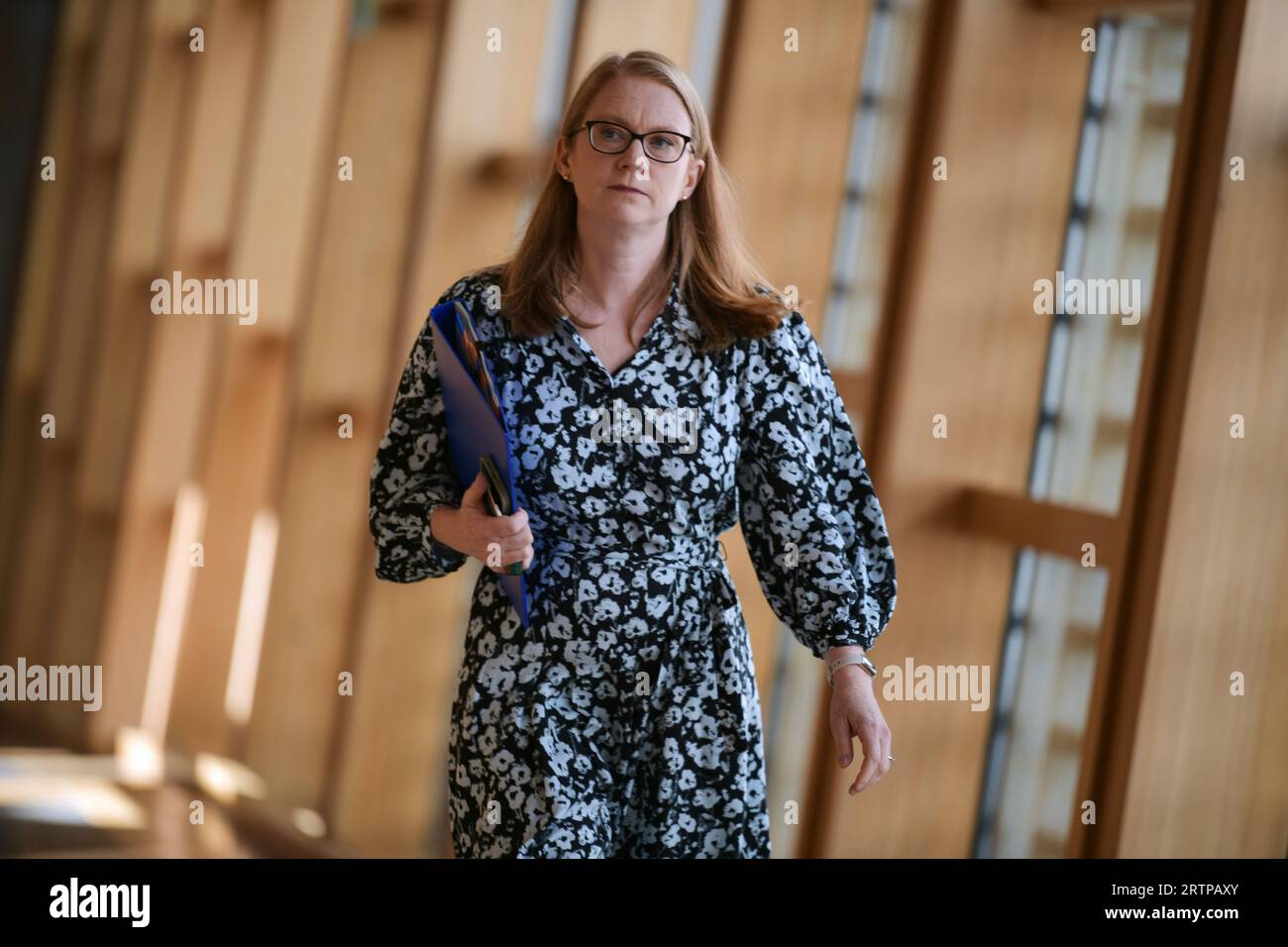 Edinburgh Scotland, UK 14 September 2023. Shirley-Anne Somerville MSP ...