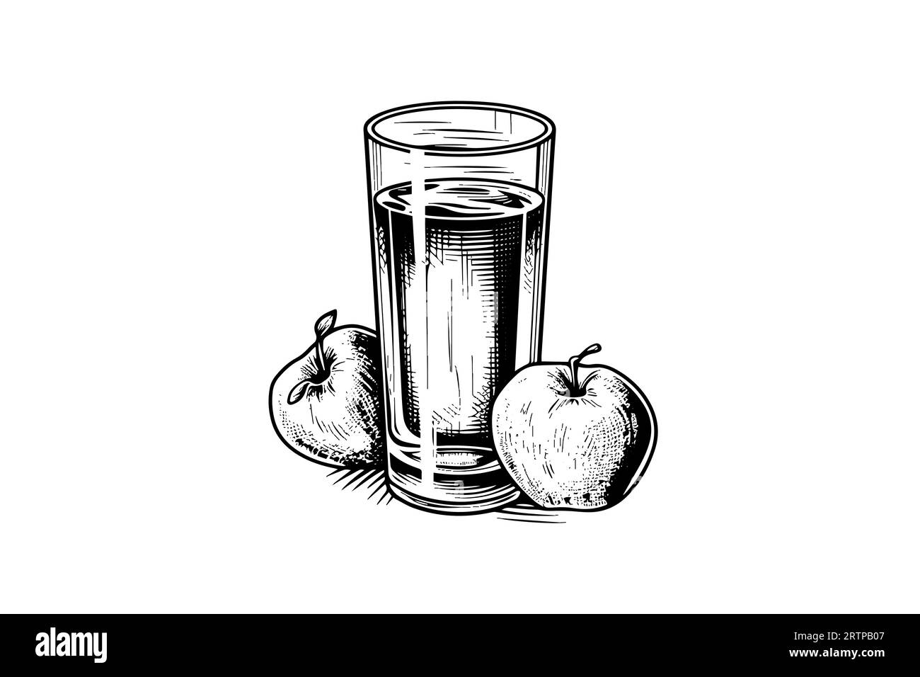 Water with lemon hand drawn engraving style vector illustration Stock ...