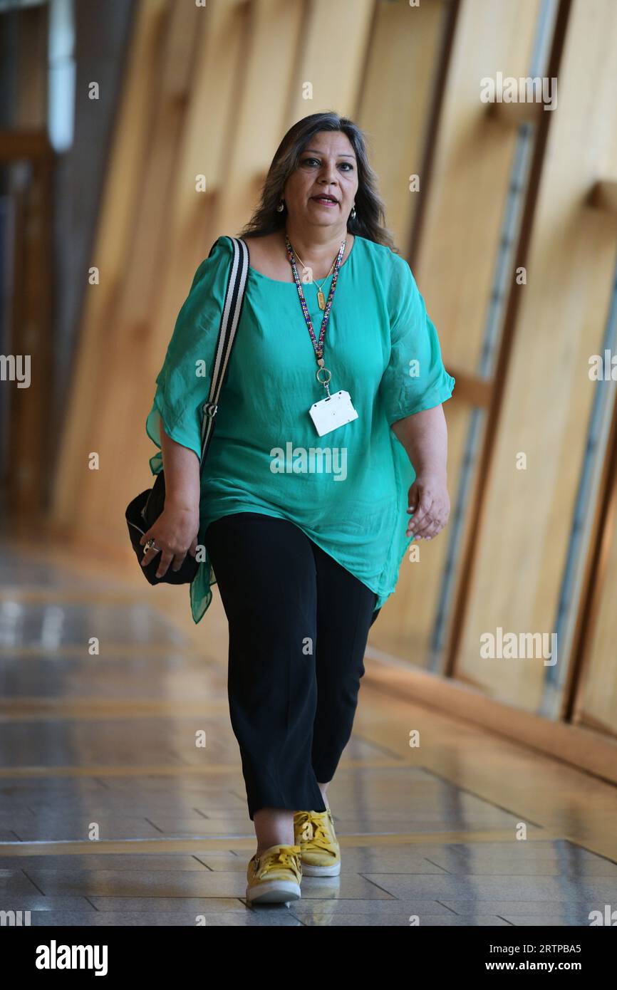 Edinburgh Scotland, UK 14 September 2023. Kaukab Stewart MSP Scottish ...