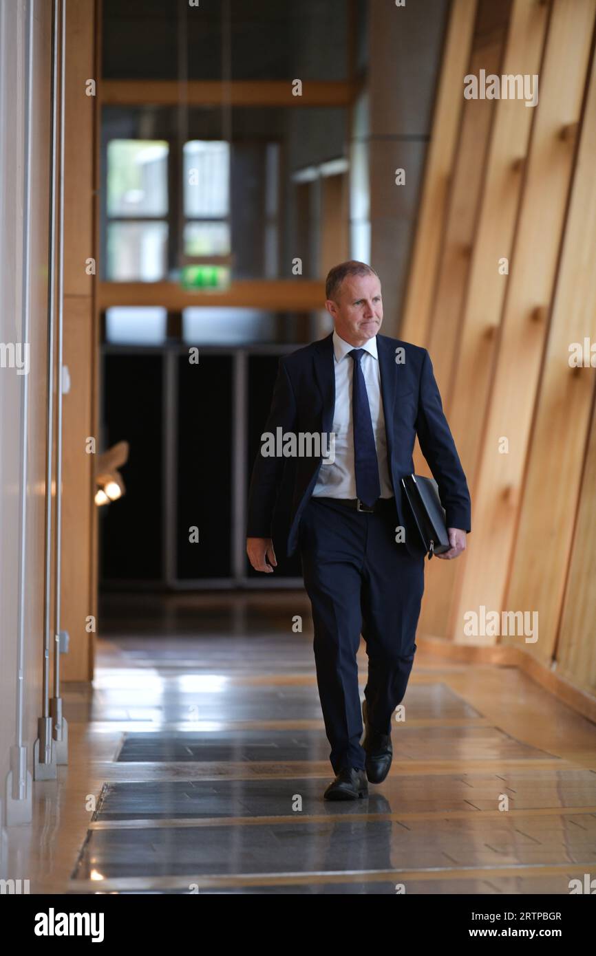 Edinburgh Scotland, UK 14 September 2023. Michael Matheson MSP Scottish ...