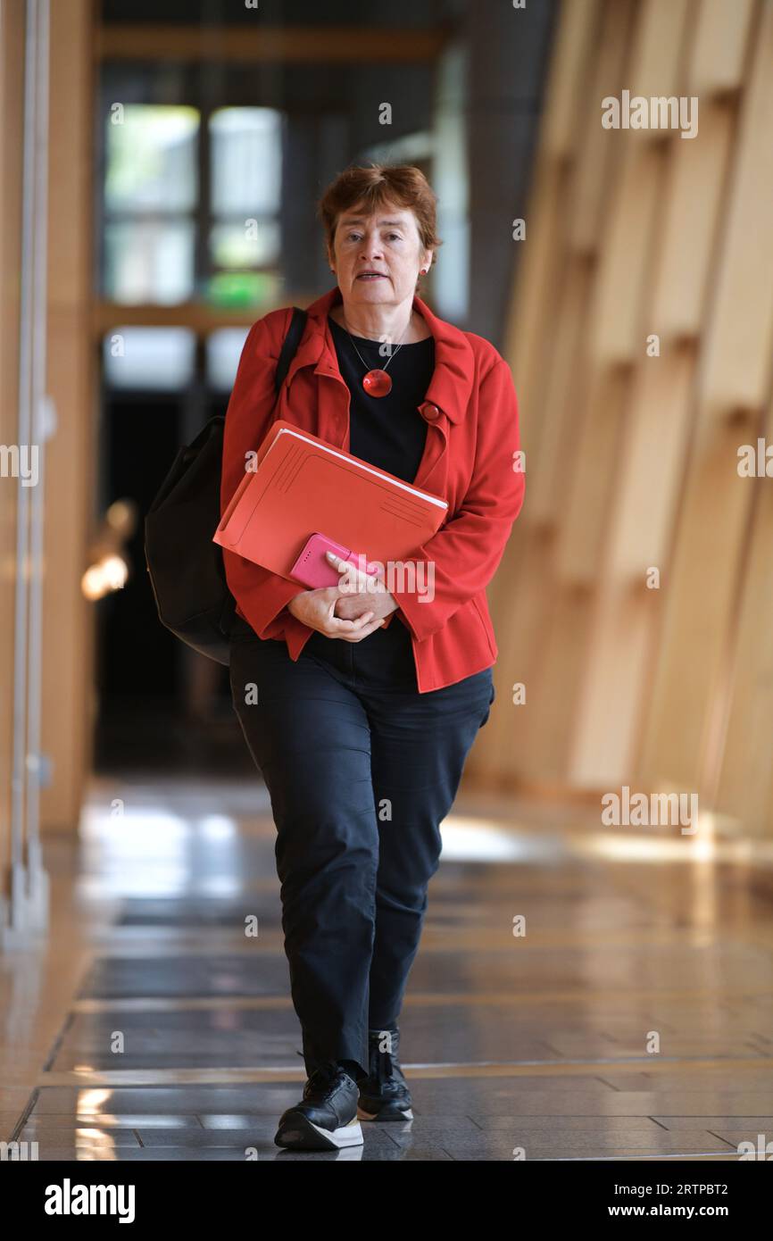 Edinburgh Scotland, UK 14 September 2023. Sarah Boyack MSP Scottish ...