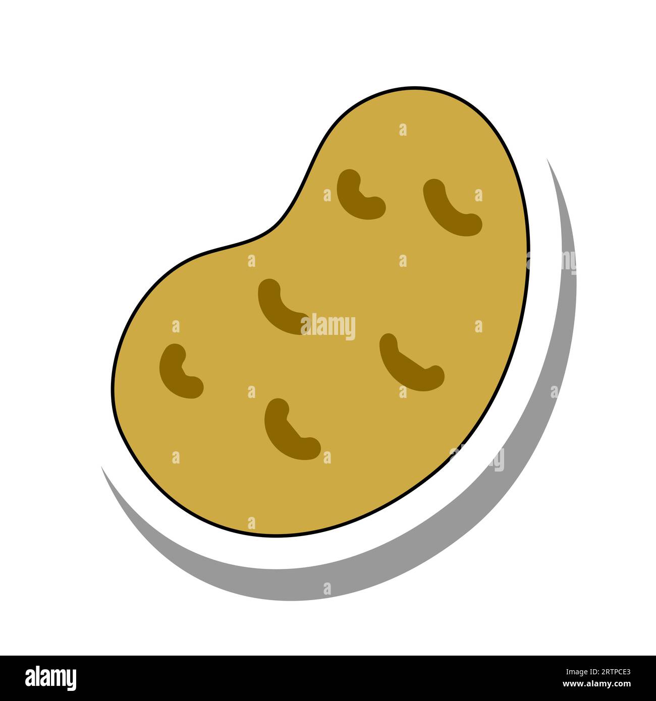 Grow potato Stock Vector Images - Alamy