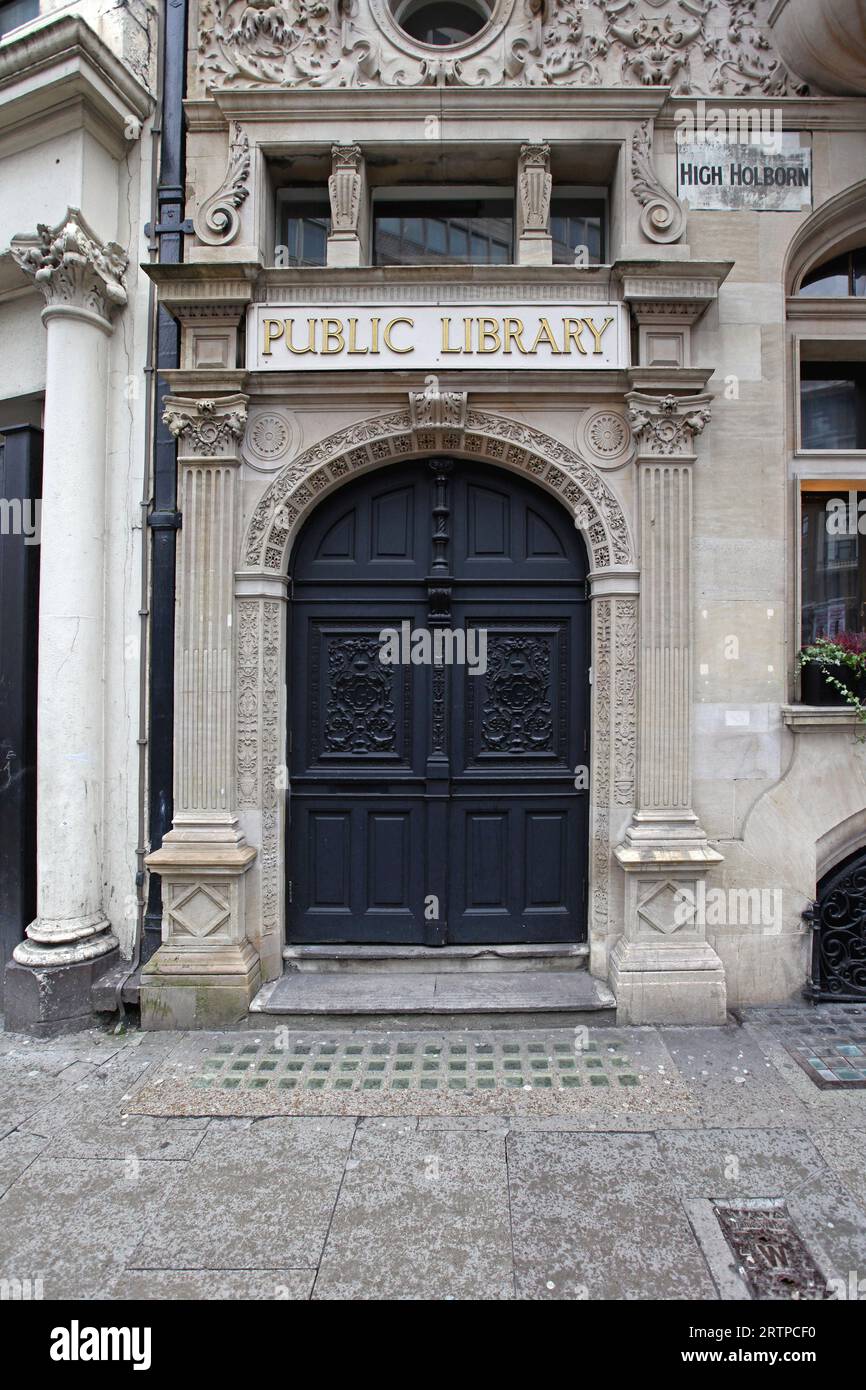 Old library exterior london hi-res stock photography and images - Alamy