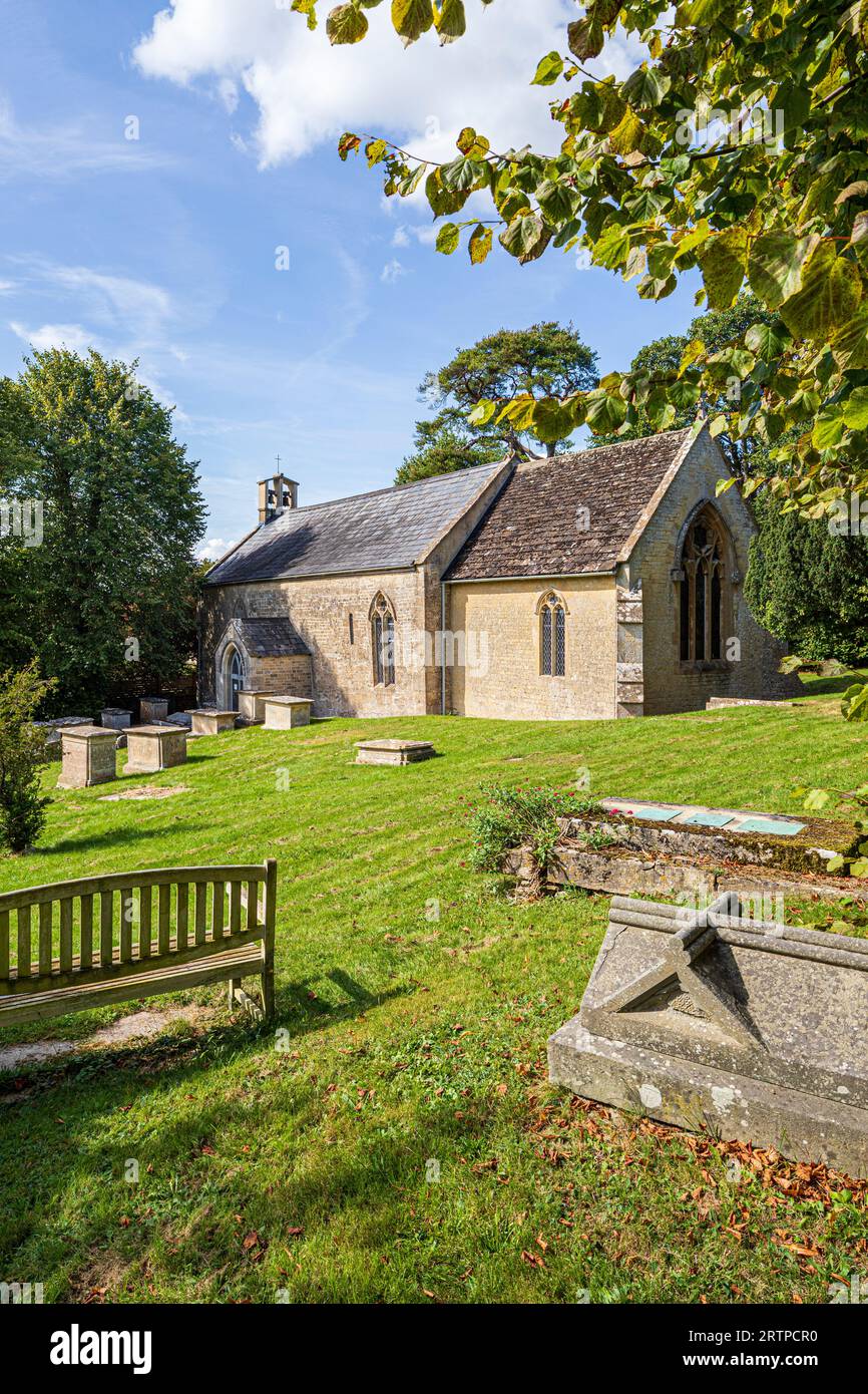 The church of St Peter, dating back to the 12th century, at Stratton ...