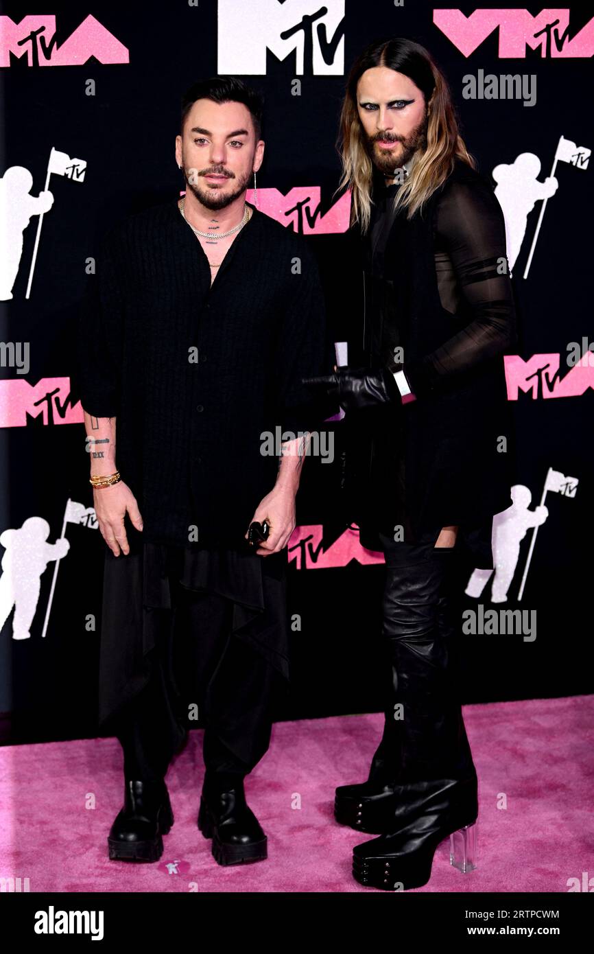 Shannon Leto and Jared Leto attending the MTV Video Music Awards 2023 ...
