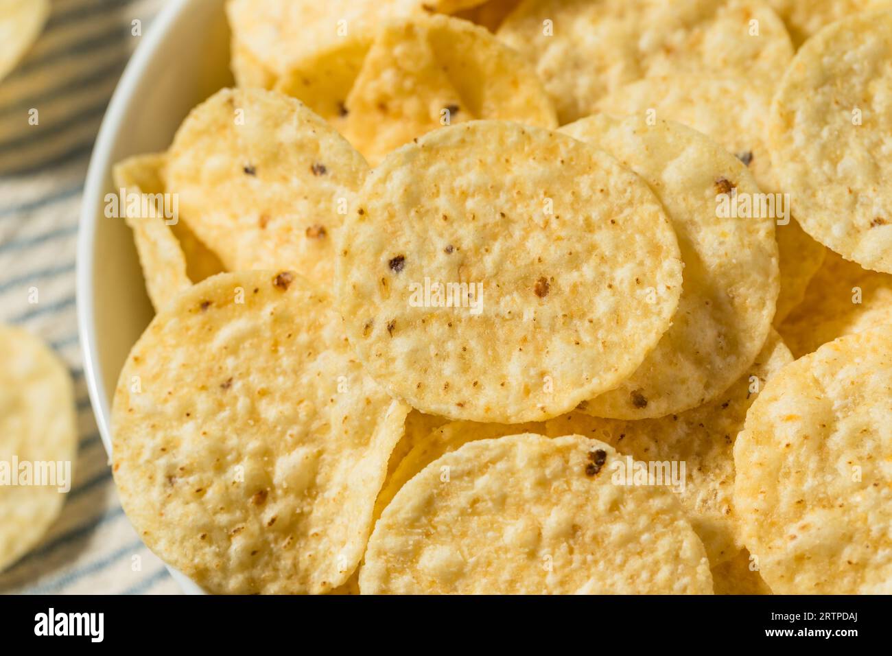 Tortilla chips round hi-res stock photography and images - Alamy