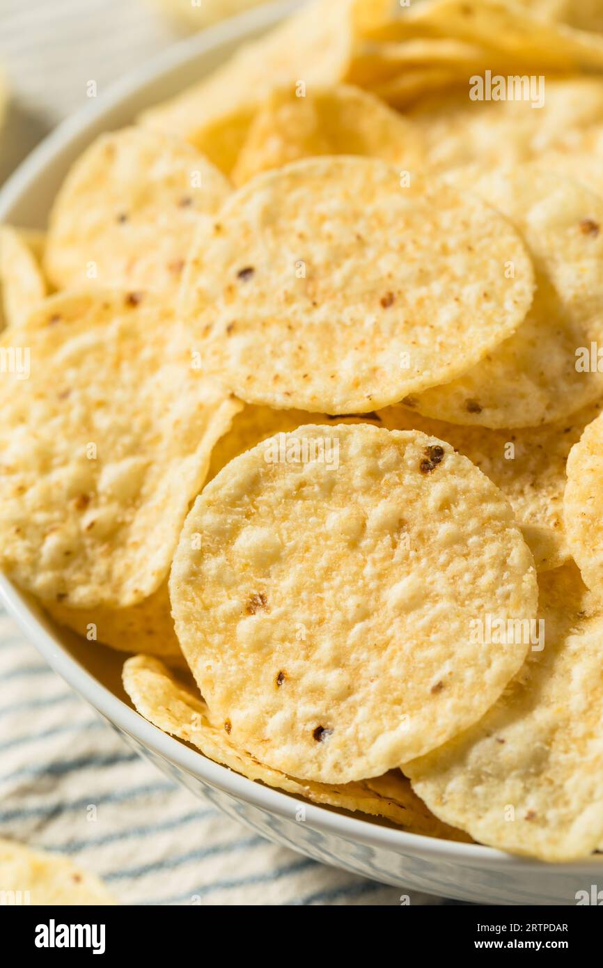 Round chips hi-res stock photography and images - Alamy