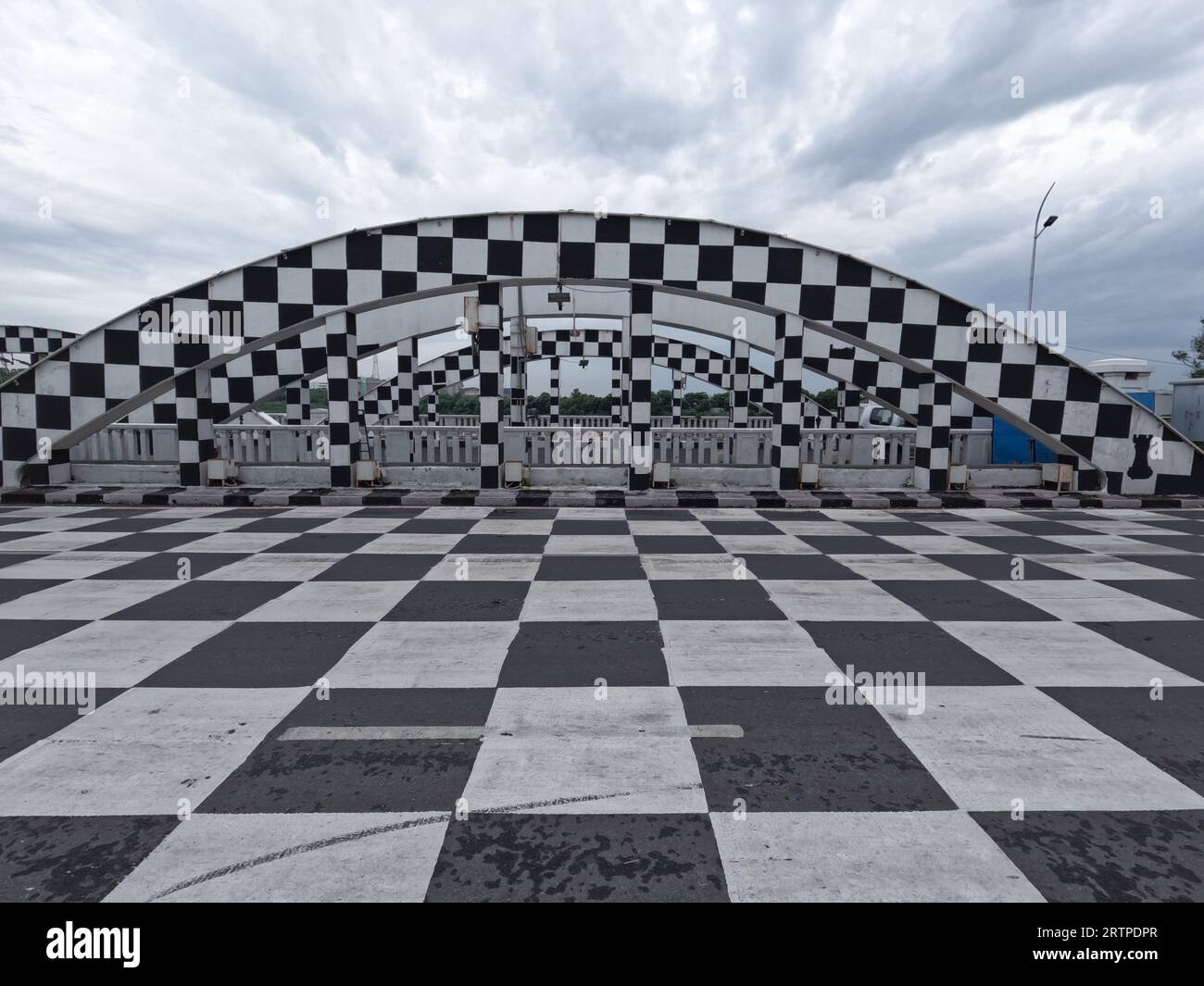 Chennai Napier Bridge has been transformed into a chessboard ,Napier ...