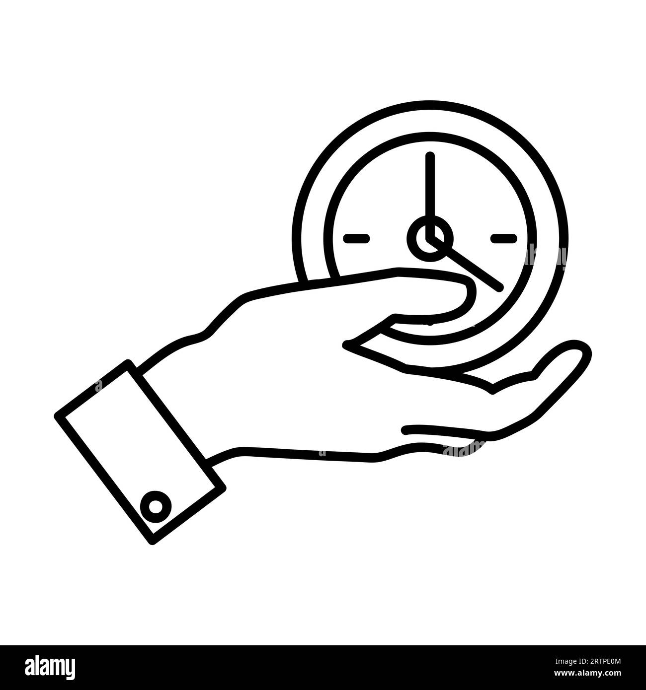 Holding stopwatch Black and White Stock Photos & Images - Alamy