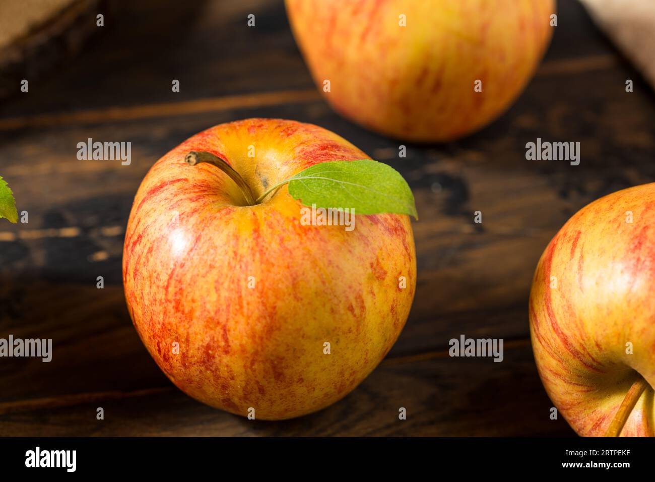 Healthy Organic Royal Gala Apples in a Bunch Stock Photo - Alamy