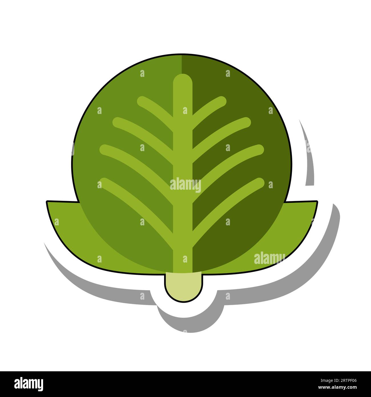 Cabbage label Stock Vector Images - Alamy