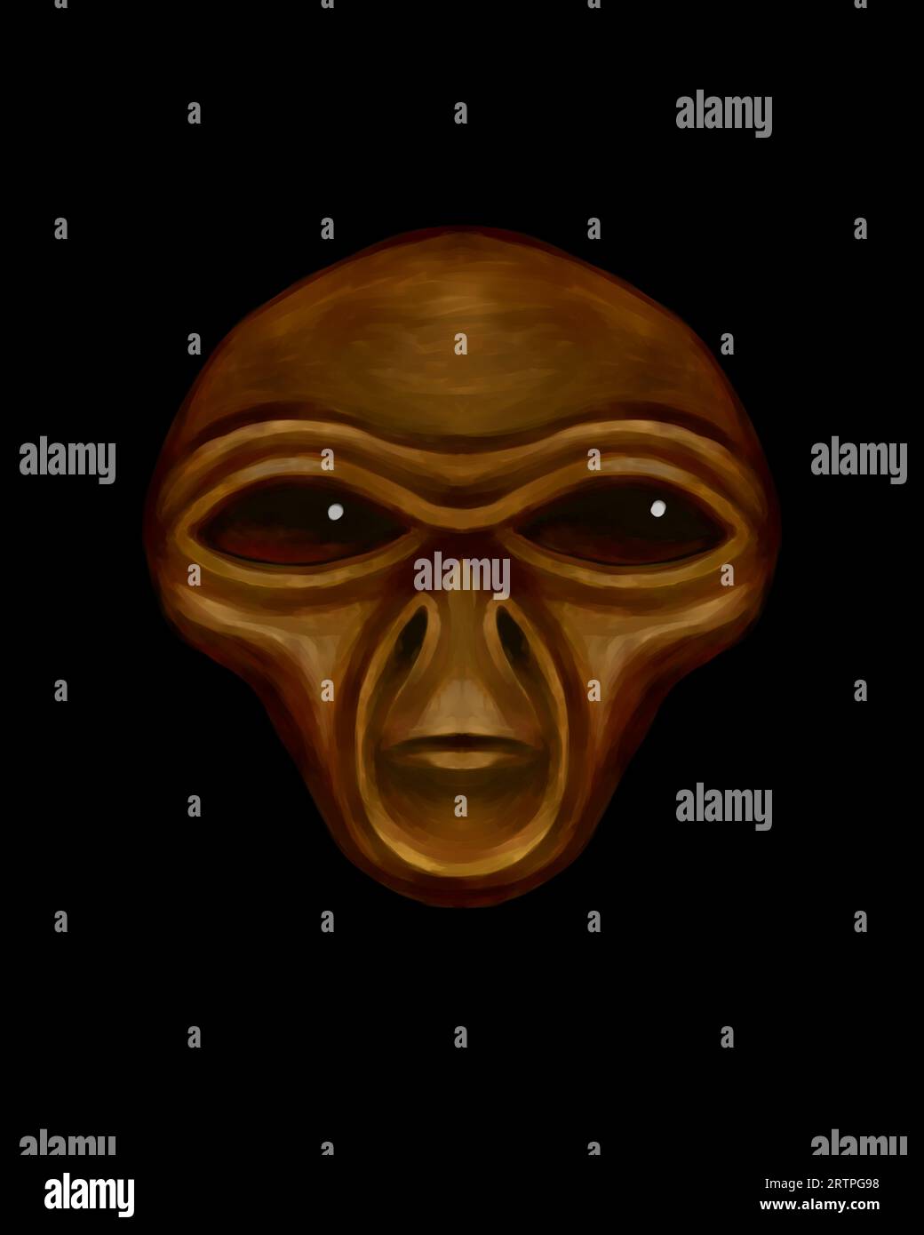 Horror fiction painting hi-res stock photography and images - Alamy