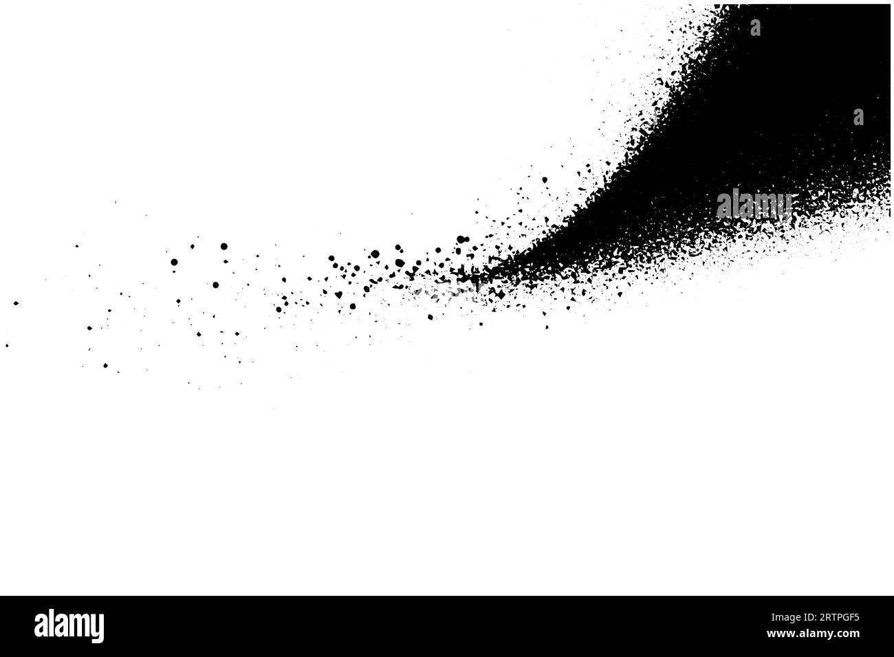 Gritty gravel texture. Gradient halftone overlay backdrop. Monochrome ...