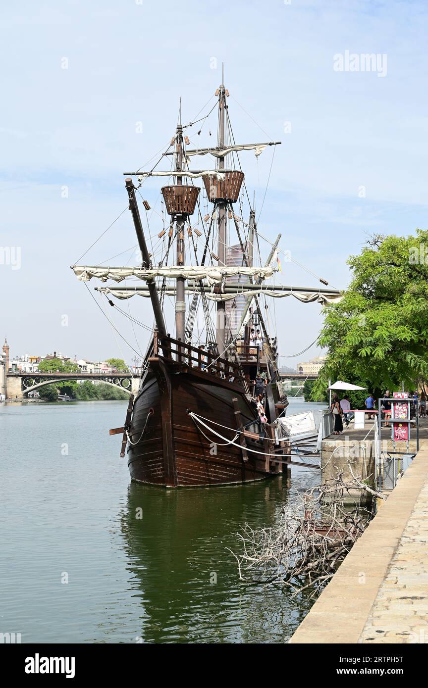 Nao Victoria replica built in 1991 Stock Photo - Alamy Nao Victoria replica built in 1991 Stock Photo - Alamy