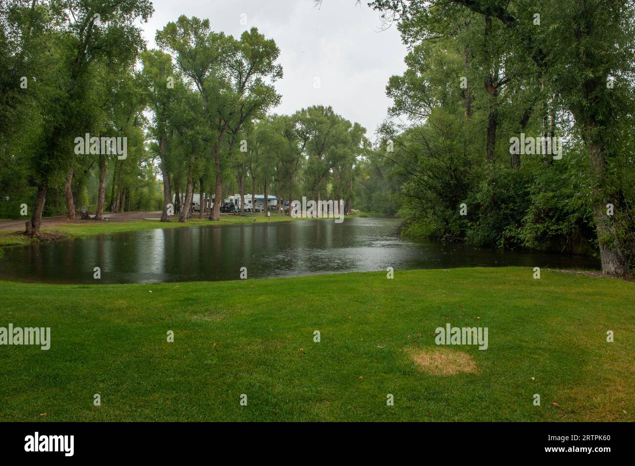 Rv park hi-res stock photography and images - Alamy