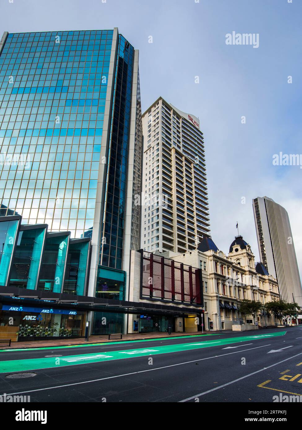 Auckland City Centre, Central Business District, CBD, North Island, New ...