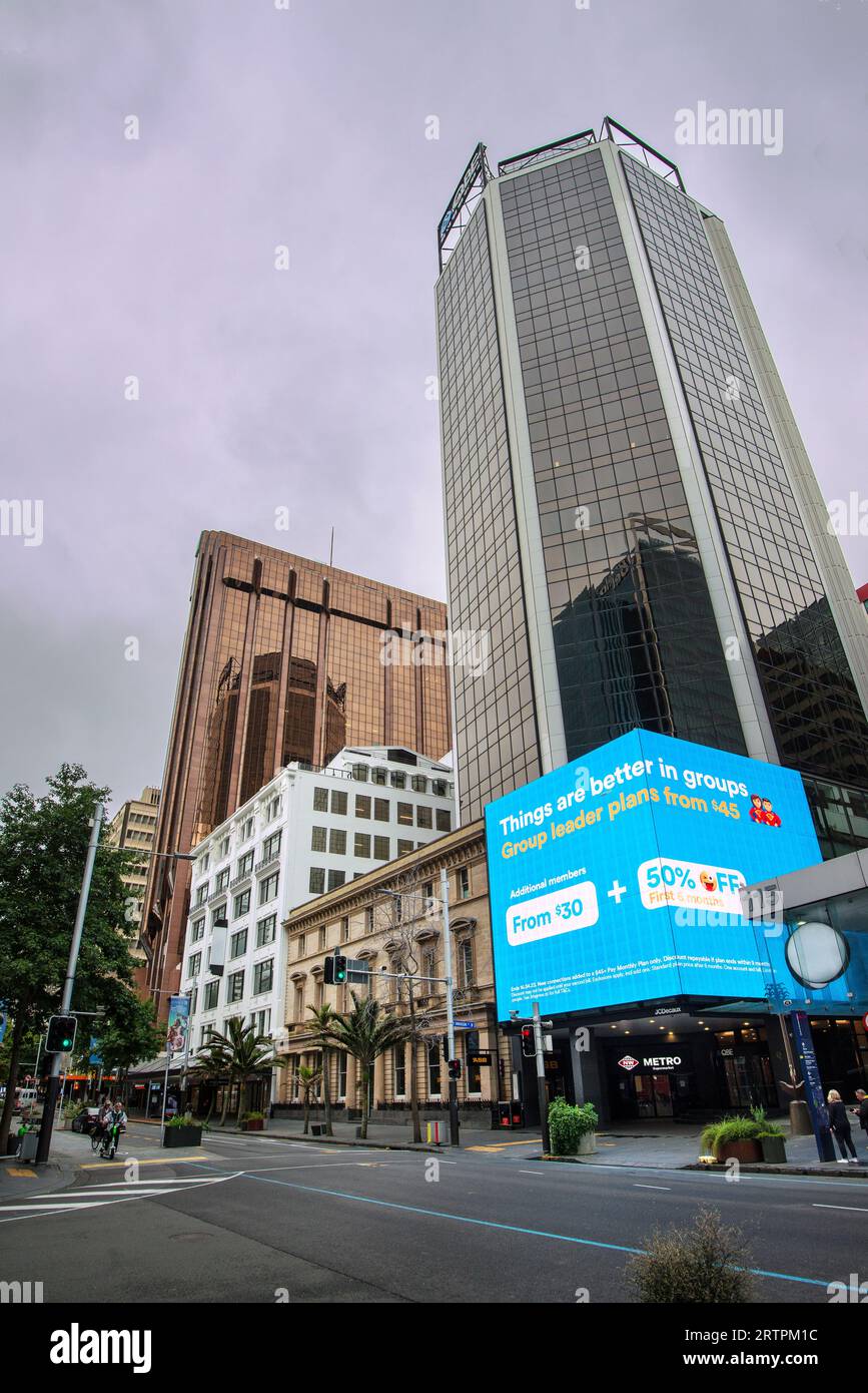 High-rise Office Buildings, Central Business District, CBD, Auckland ...