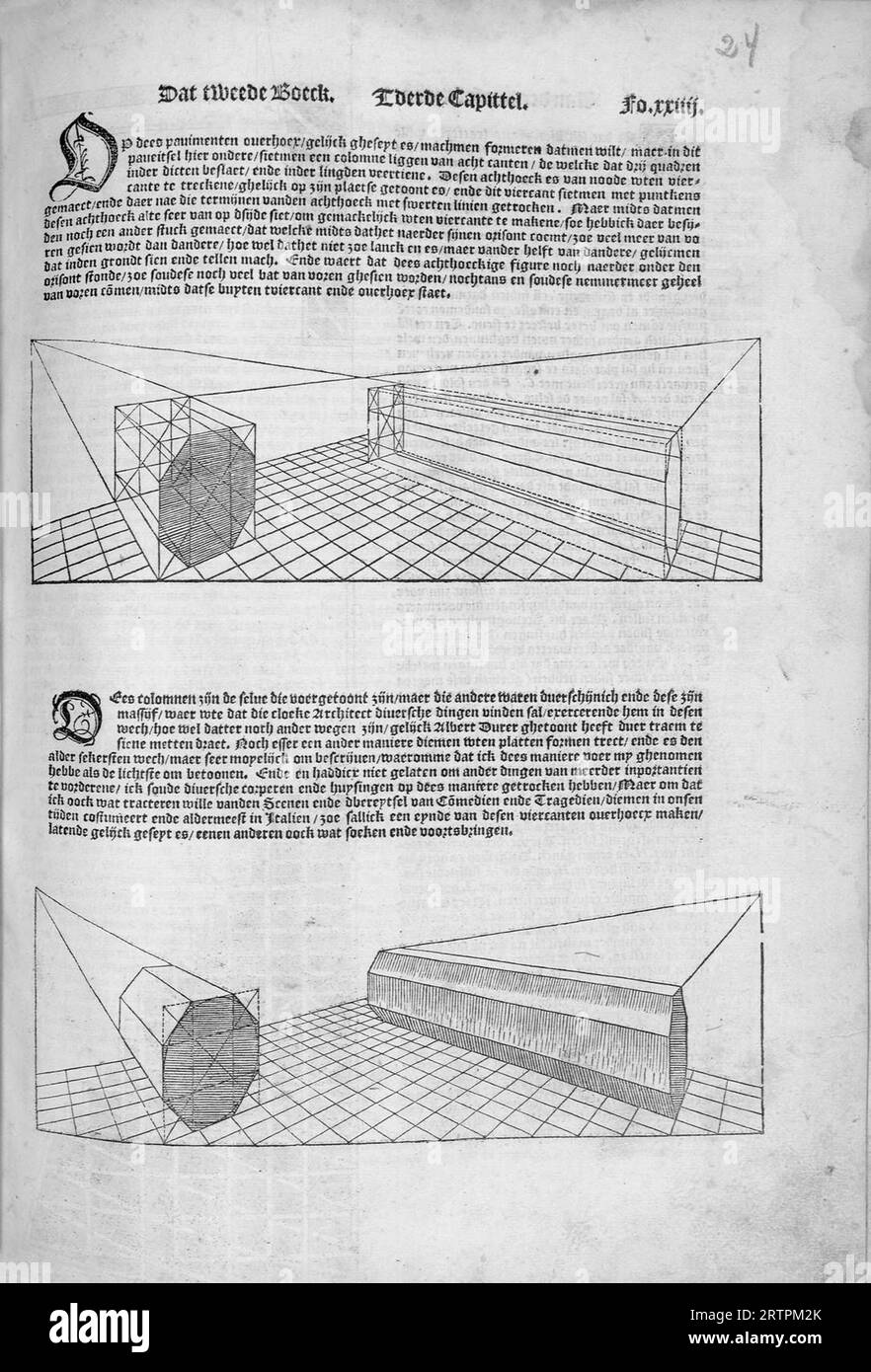Den Tweeden boeck van architecturen Sebastiani Serlij, tracterende van ...