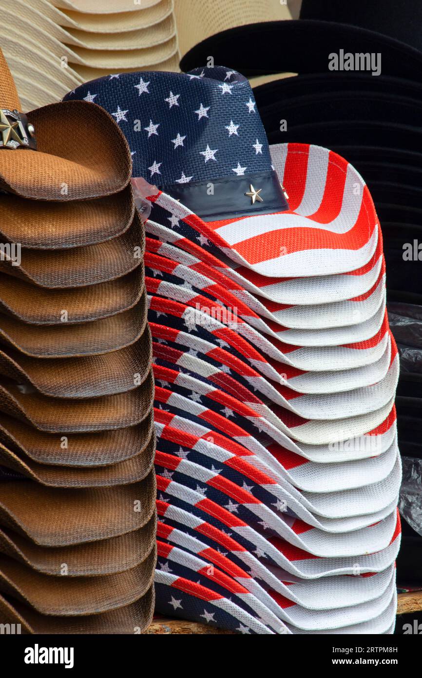 Stack cowboy hats hi-res stock photography and images - Alamy