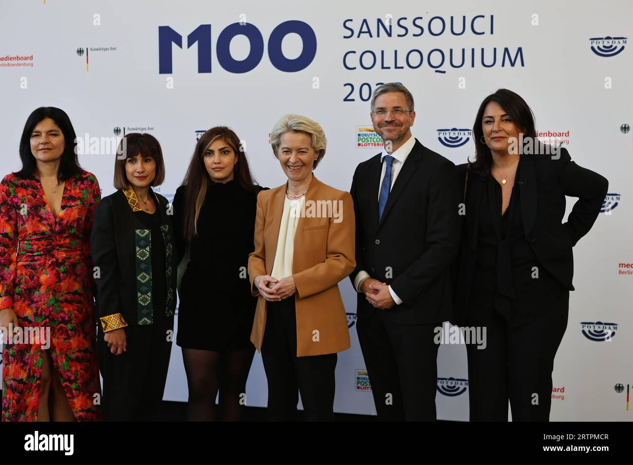 Potsdam, Germany, September 14, 2023, (l-r) Jasmin Tabatabai, Mersedeh ...