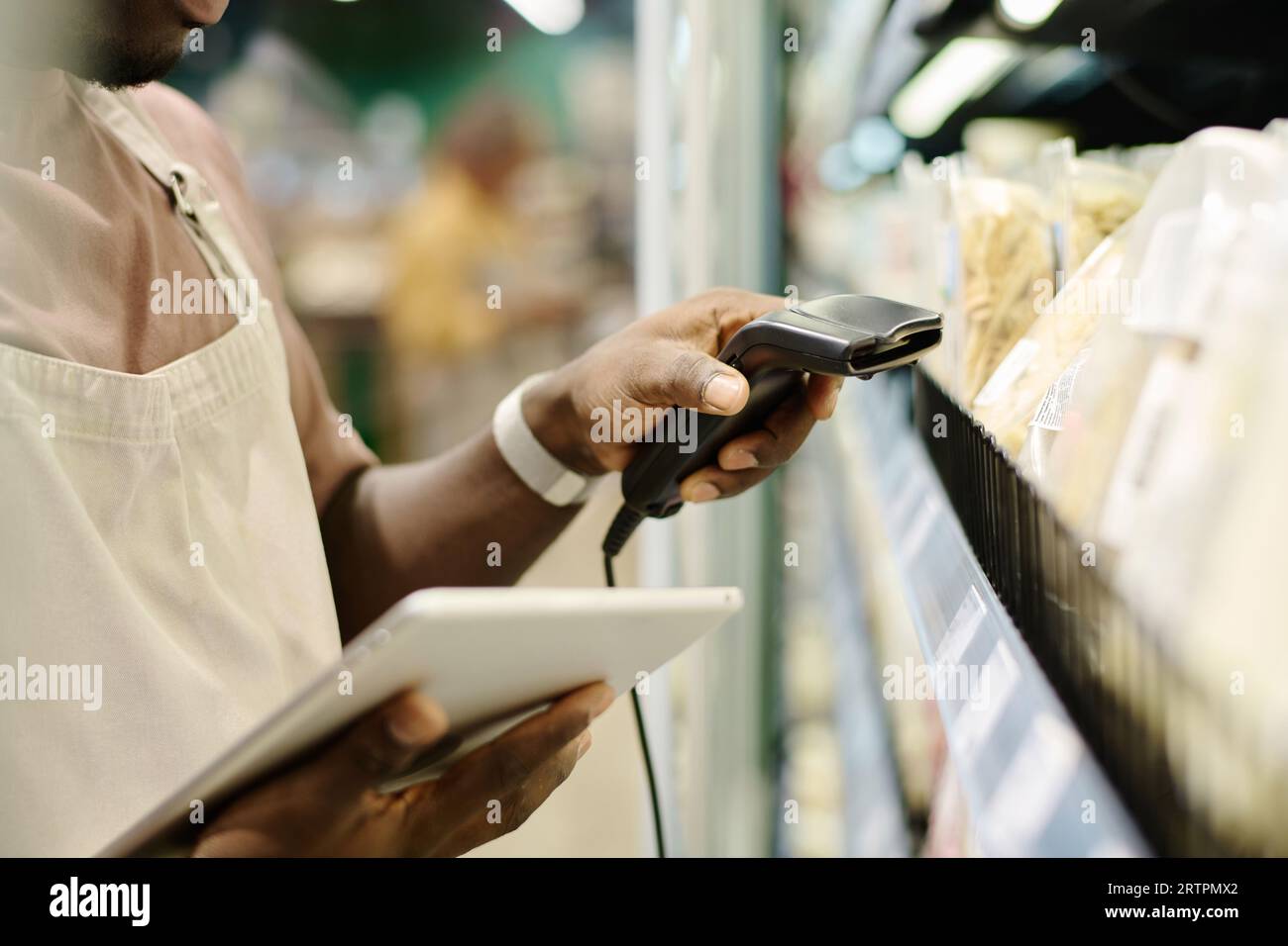 Qr codes on food hi-res stock photography and images - Alamy