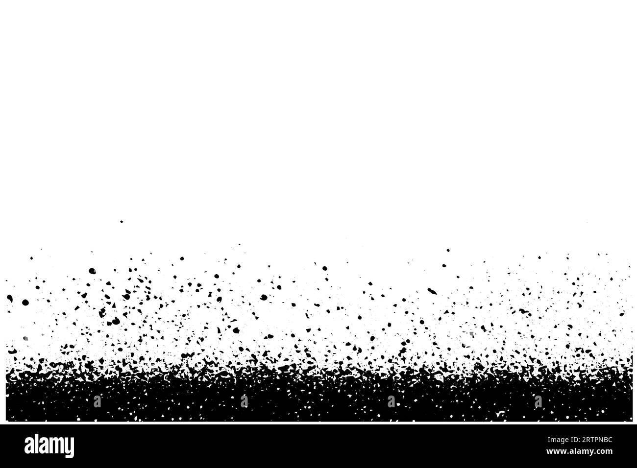 Gritty gravel texture. Gradient halftone overlay backdrop. Monochrome ...