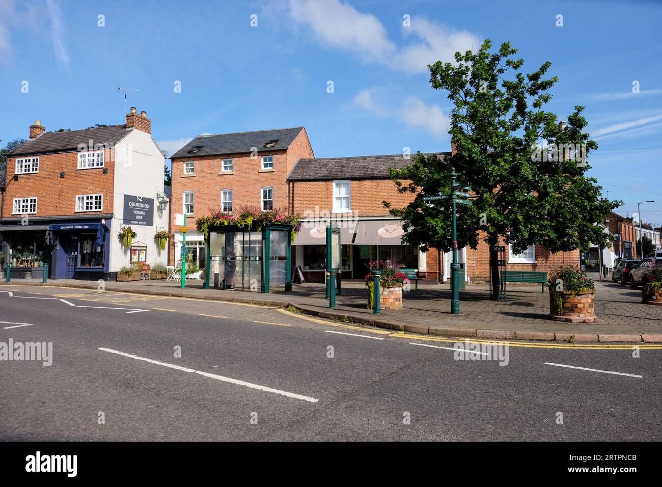 general view of quorn village in leicestershire Stock Photo - Alamy