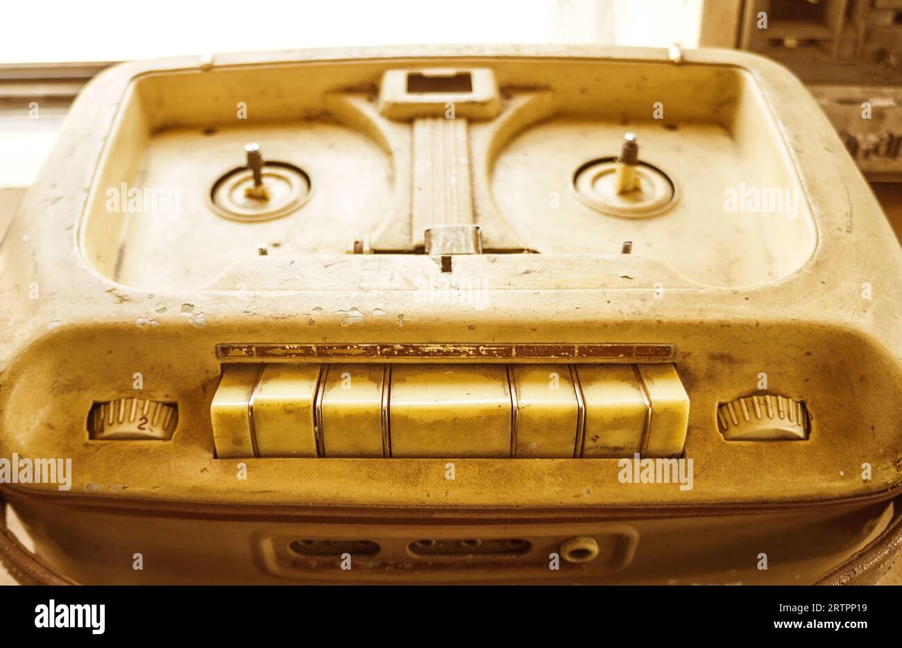 Bobbin tape recorder. Reel Bobbin. stock, strip. Old Film reel, bobbin ...