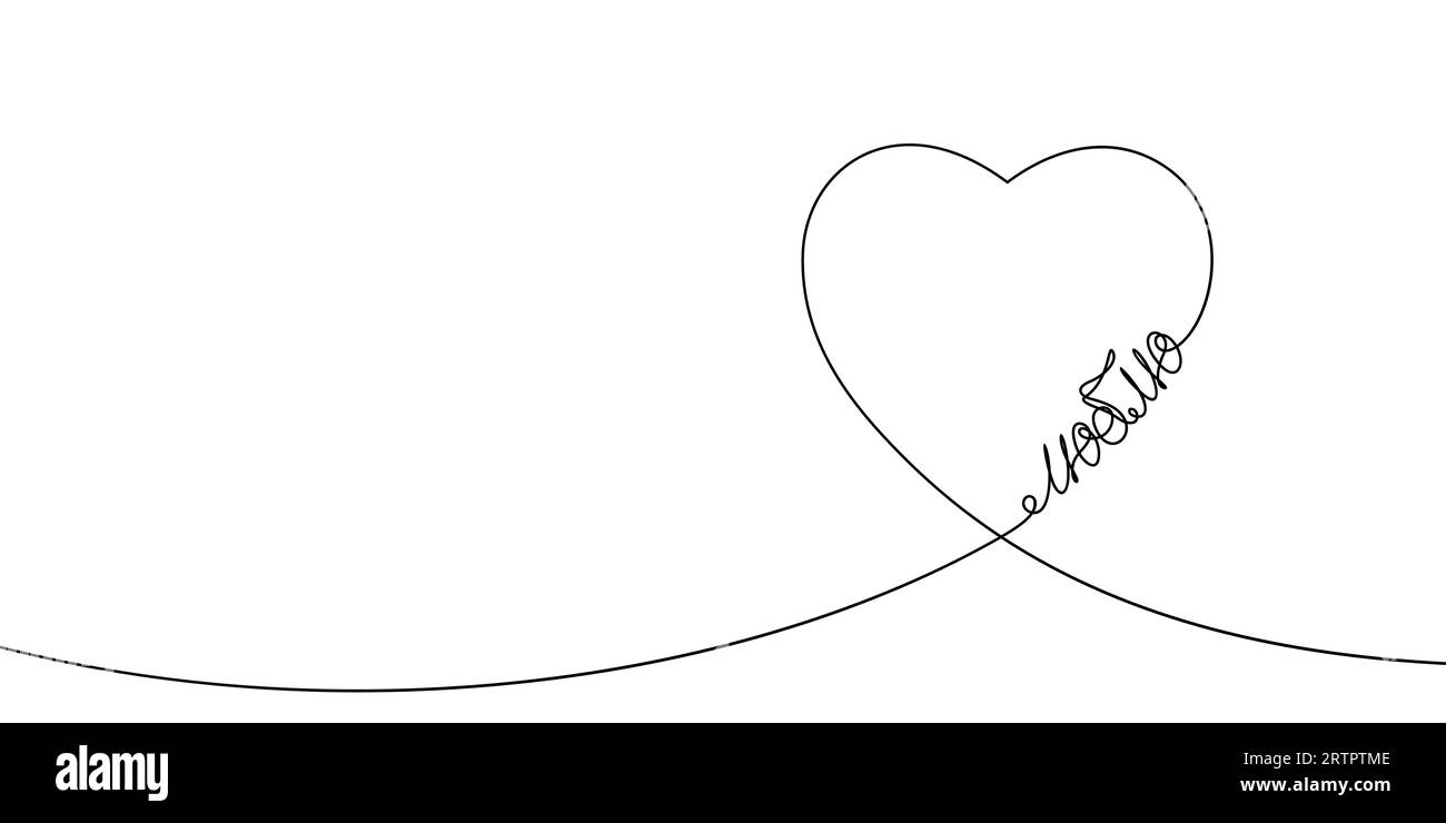 Sign language i love you line drawing hi-res stock photography and ...