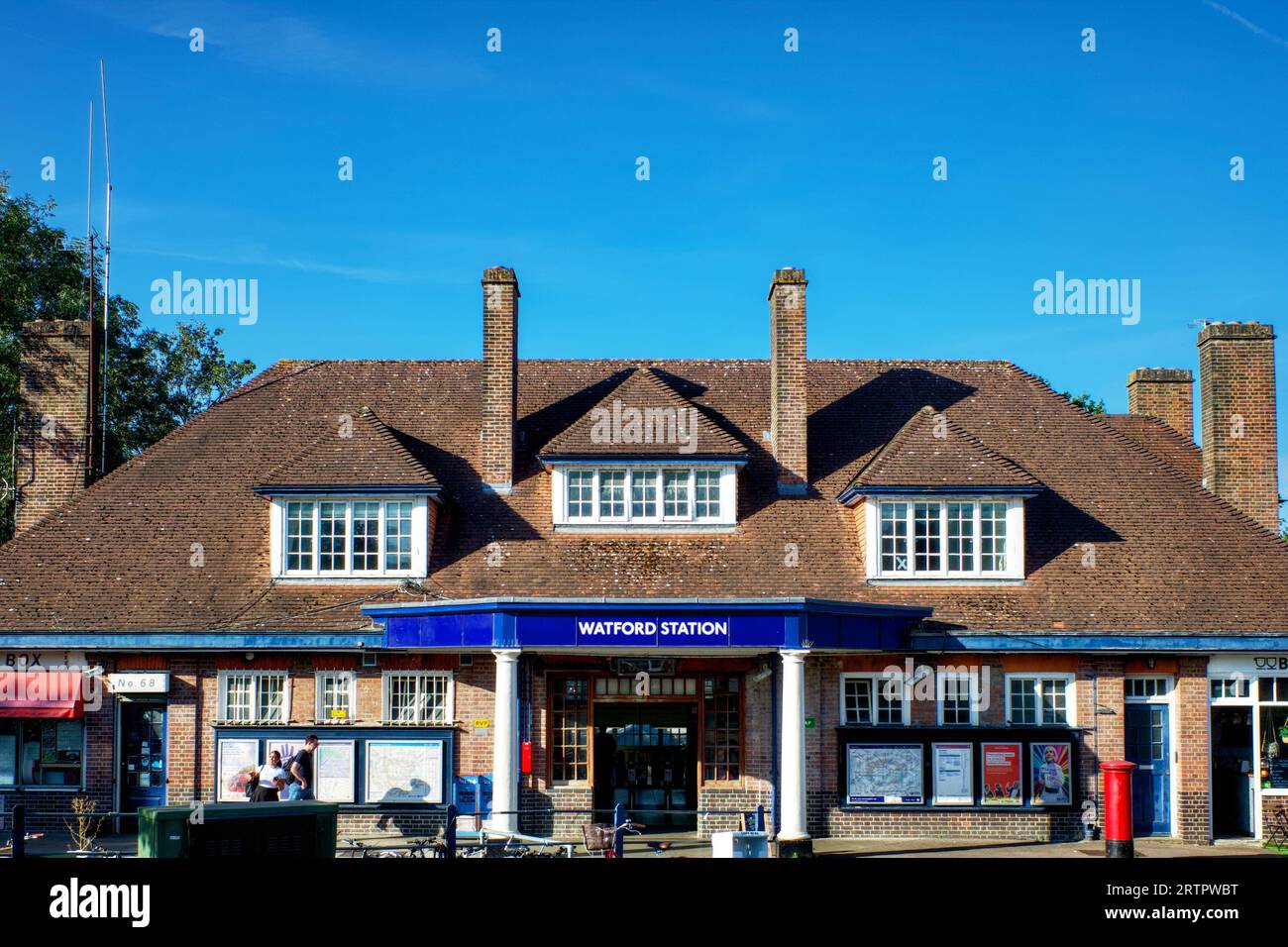 Surburban station hi-res stock photography and images - Alamy