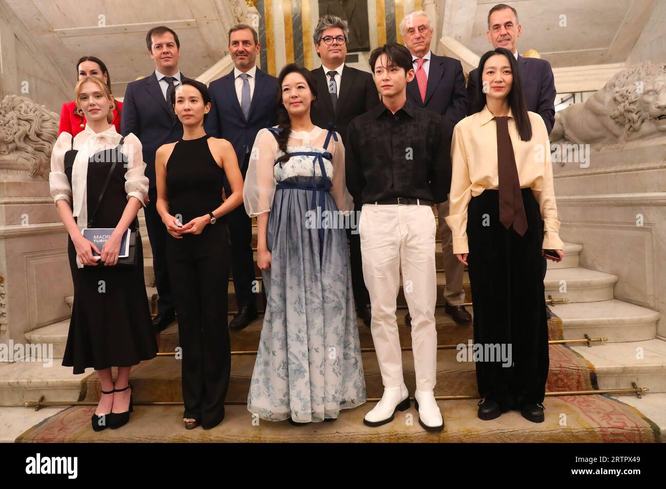 In the bottom row, Seoul-based Spanish singer Lara Benito, actress Cho ...