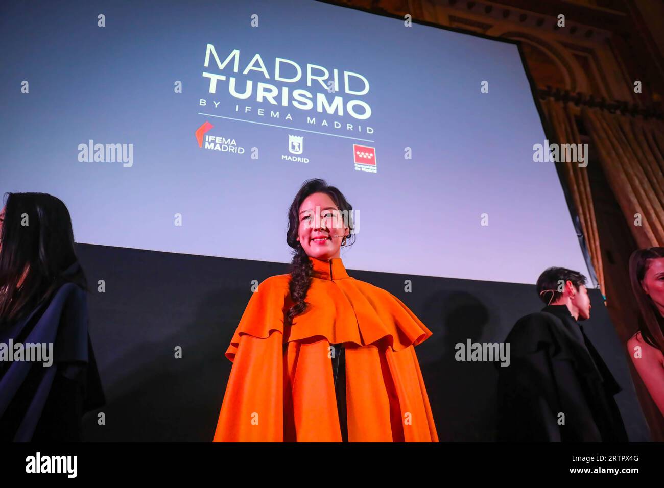 Madrid, Spain. 14th Sep, 2023. Designer Danha, responsible for the ...