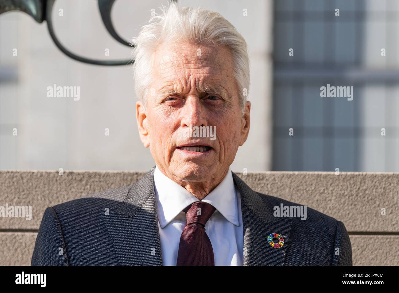 UN Messenger of Peace, Michael Douglas attends International Day of ...